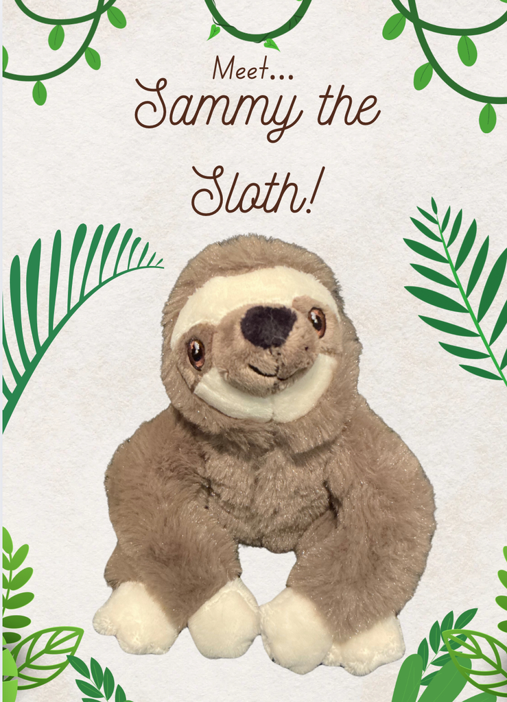 Sammy the Sloth! | https://www.wowsupplies.com